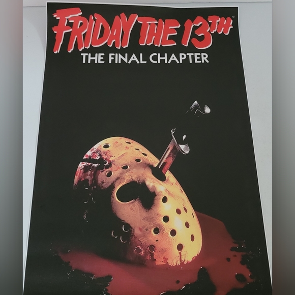 Art | Rare 17x11 Friday The 13th The Final Chapter Jason Voorhees ...
